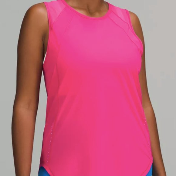 lululemon athletica | Tops | Sonic Pink Sculpt Tank Top Lulu Lemon Size ...